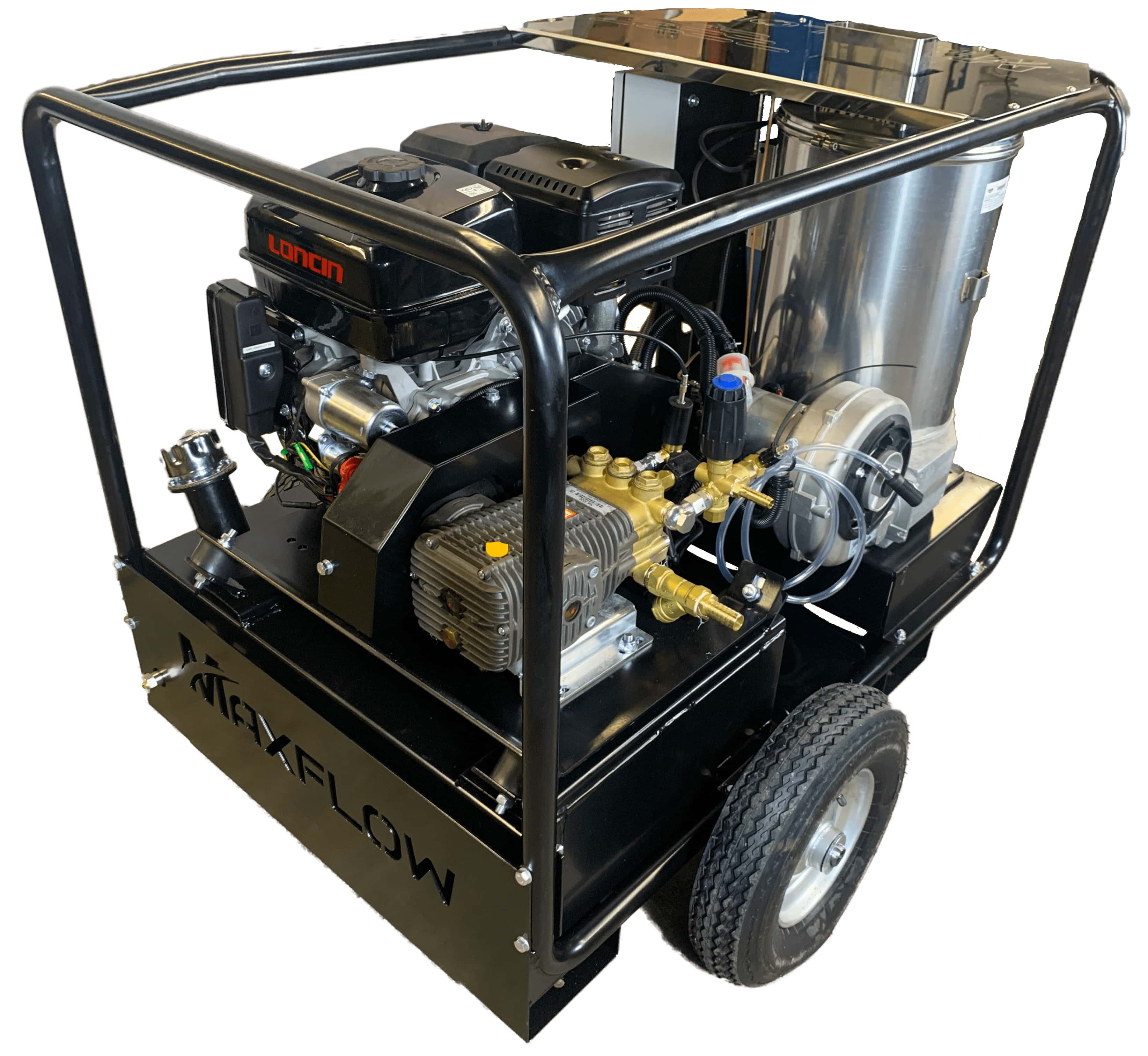 Maxflow Power Products - Maxflow Industrial Petrol Hot Pressure Washer ...